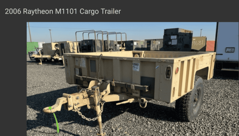 Buying an M1101 Military Trailer - Fabville
